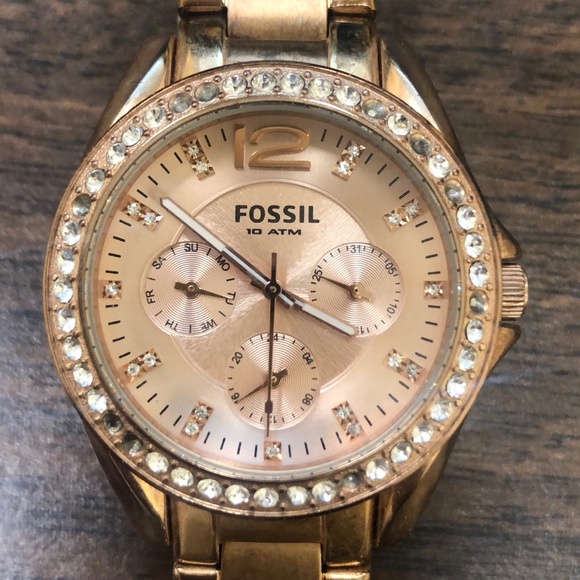 Fossil | Accessories | Rose Gold Watch By Fossil | Poshmark